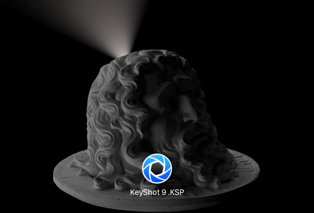 KeyShot - Dramatic Spotlight