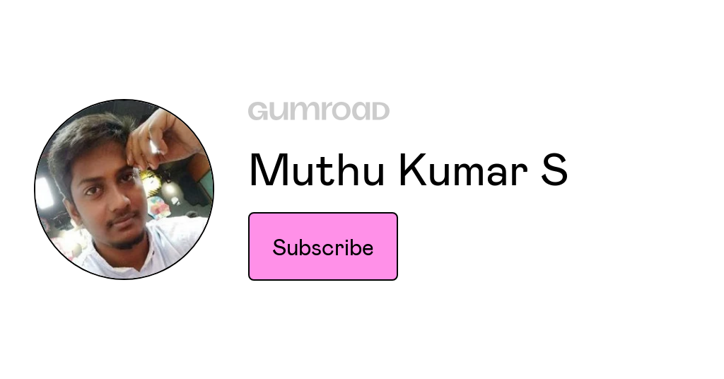 Muthu Kumar S