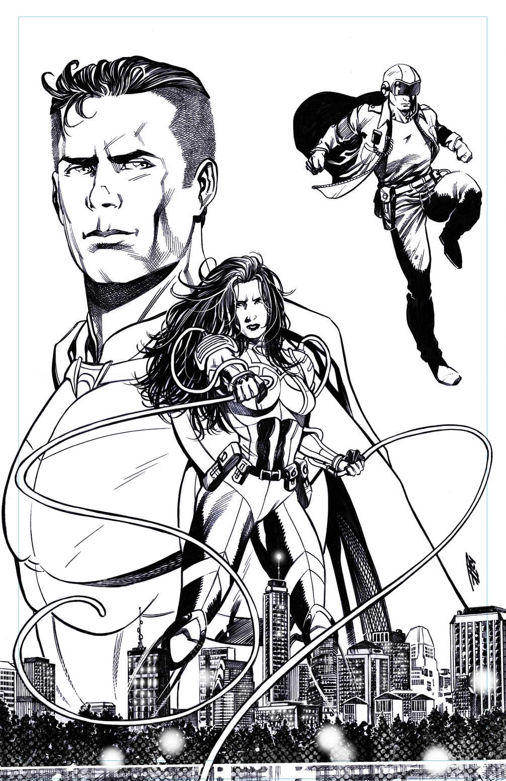 "Exclusive AlphaCore #02 - Inked Cover Art – A Collector’s Dream!"