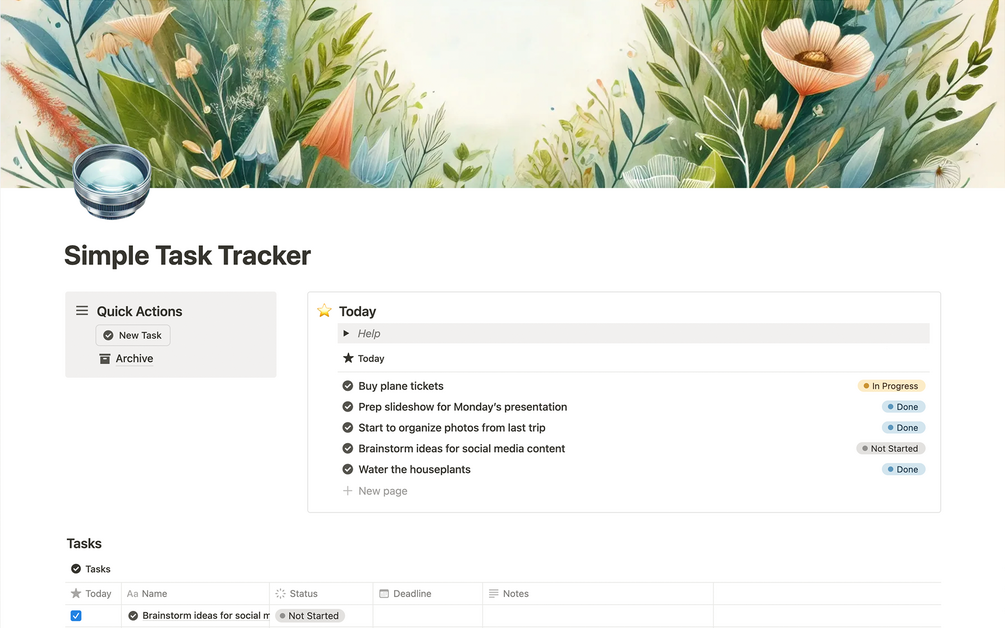 Simple Task Tracker