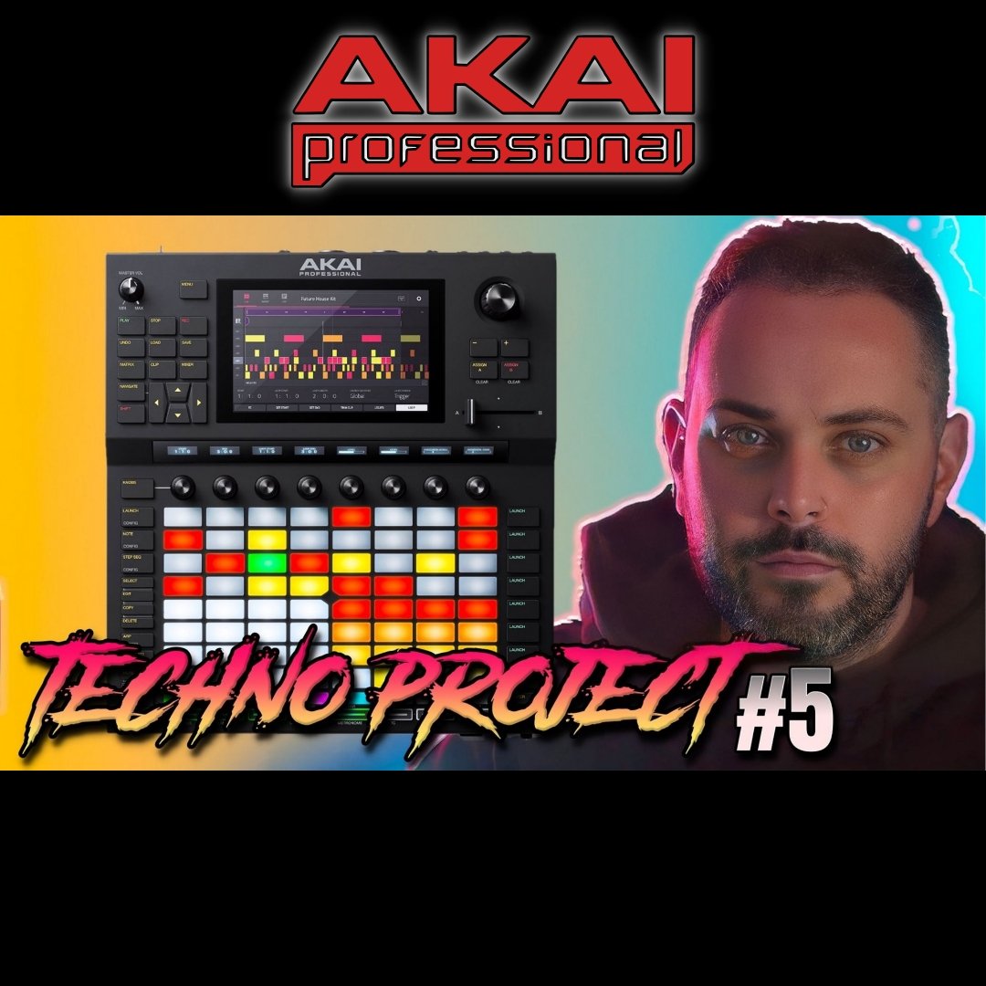 🎹 AKAI FORCE 🎹 🔥 TECHNO PROJECT#05 🔴 - 🎛️ ANOTHER MACHINES 🎛️