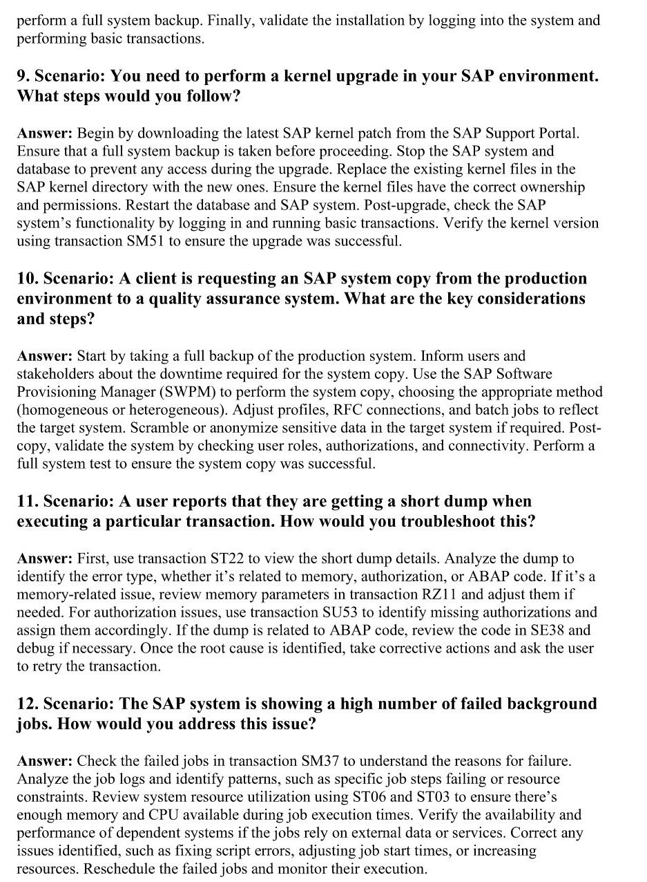 8 Pdfs Containing All Types Of Most Asked Interview Qanda Scenario Based Technical Based