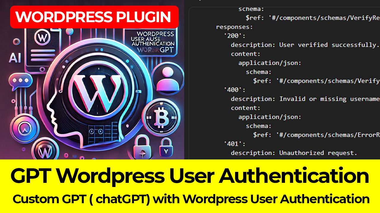 CORRECT LINK Introducing the GPT Wordpress User Authentication plugin for WordPress—an easy ...