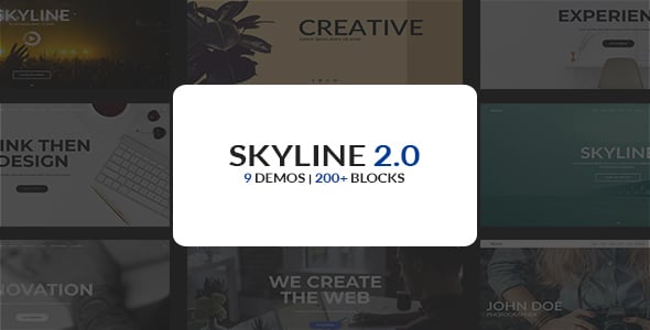 Skyline - Bootstrap 4 Template