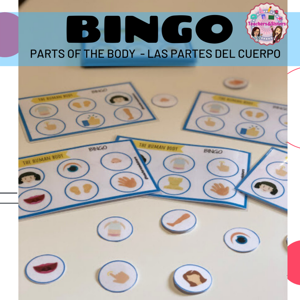 BINGO Las partes del cuerpo