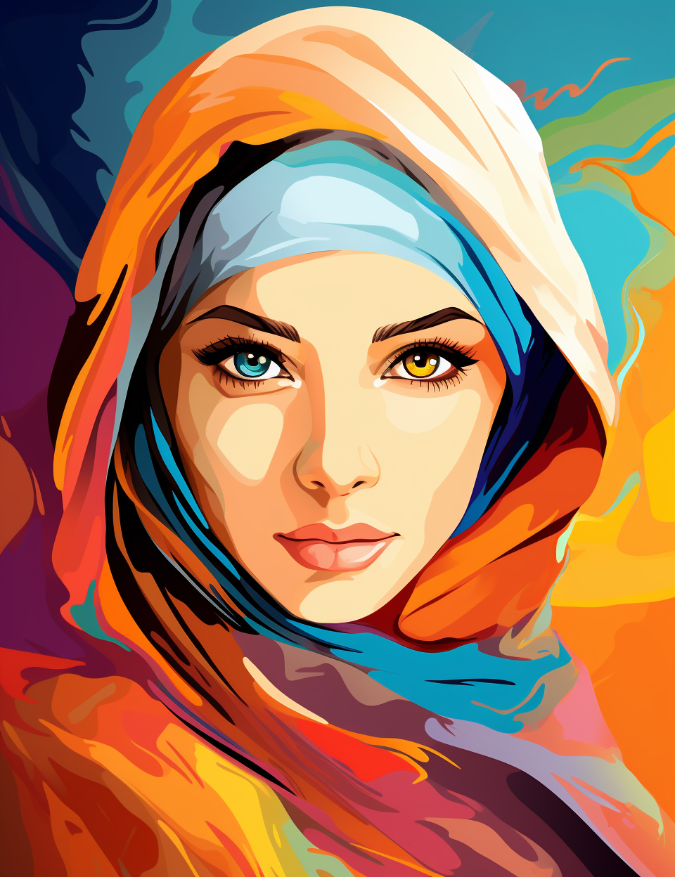Hijab Fashion Coloring Book - 200 Pages of Modest Style Inspiration