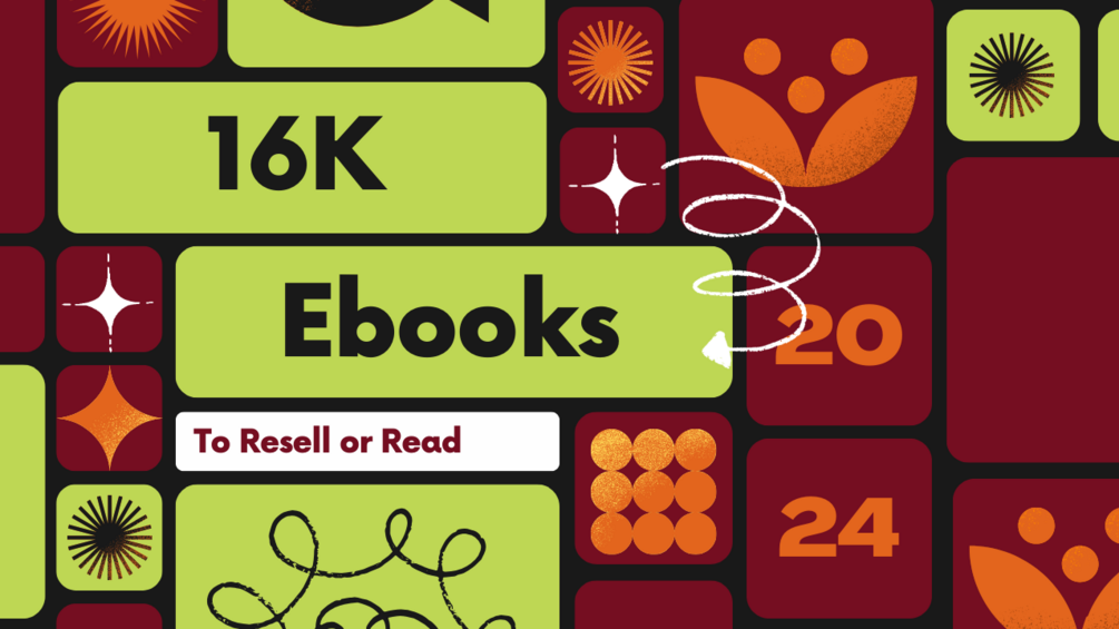 ONE TIME DONATION LIFETIME ACCESS, 16k Ebooks - For Resell or Personal ...