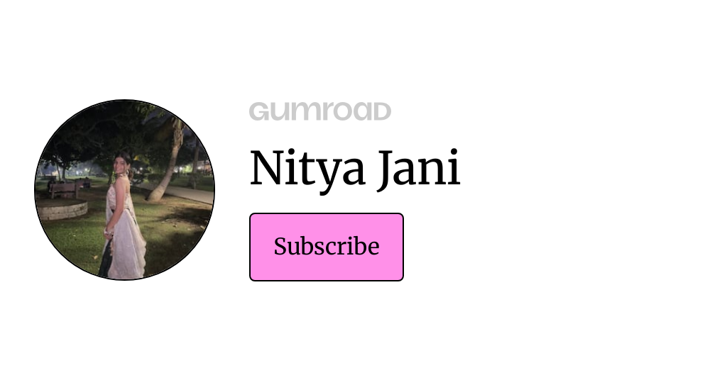 Nitya Jani