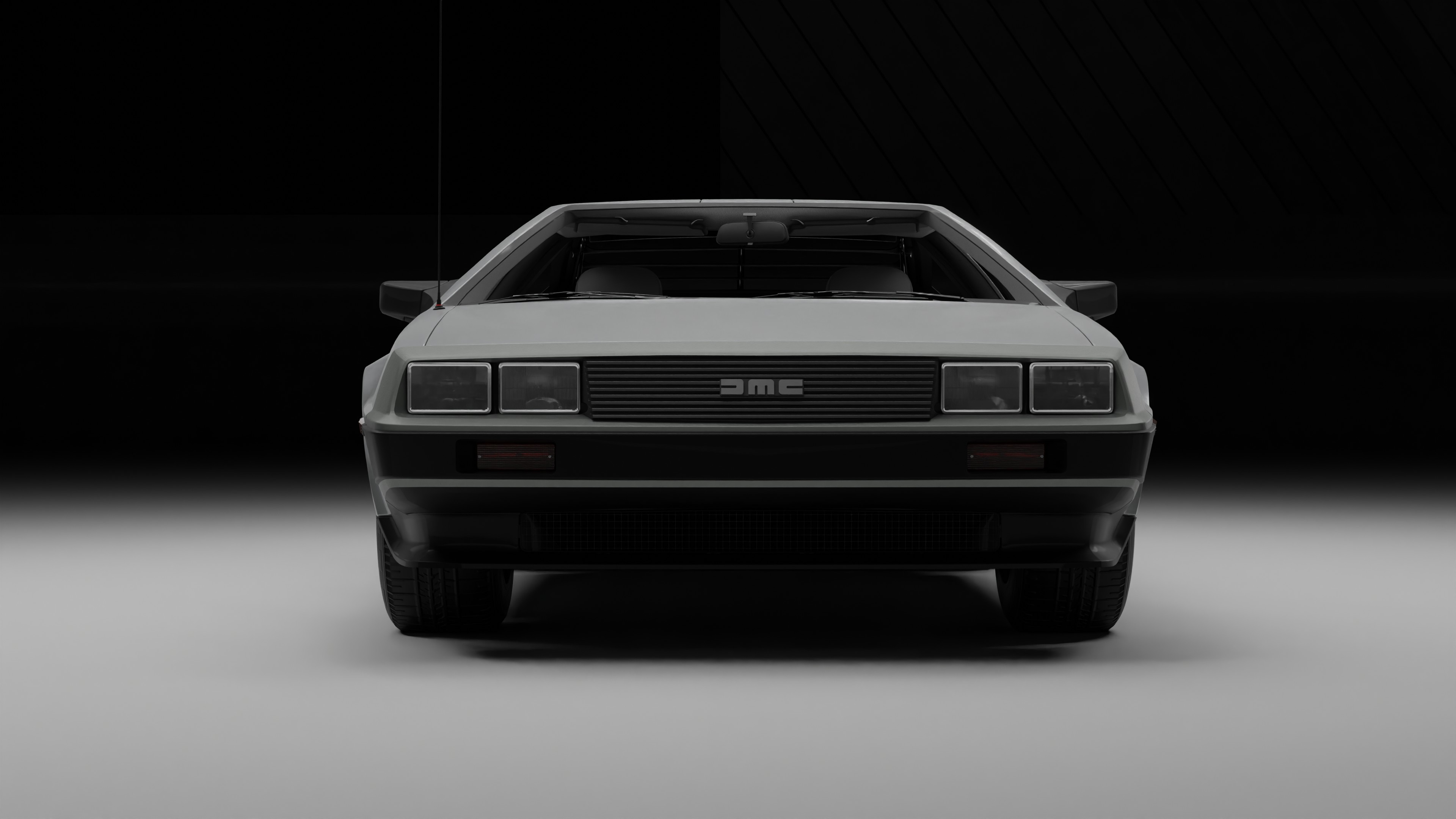 Delorean The Time Machine 3D model