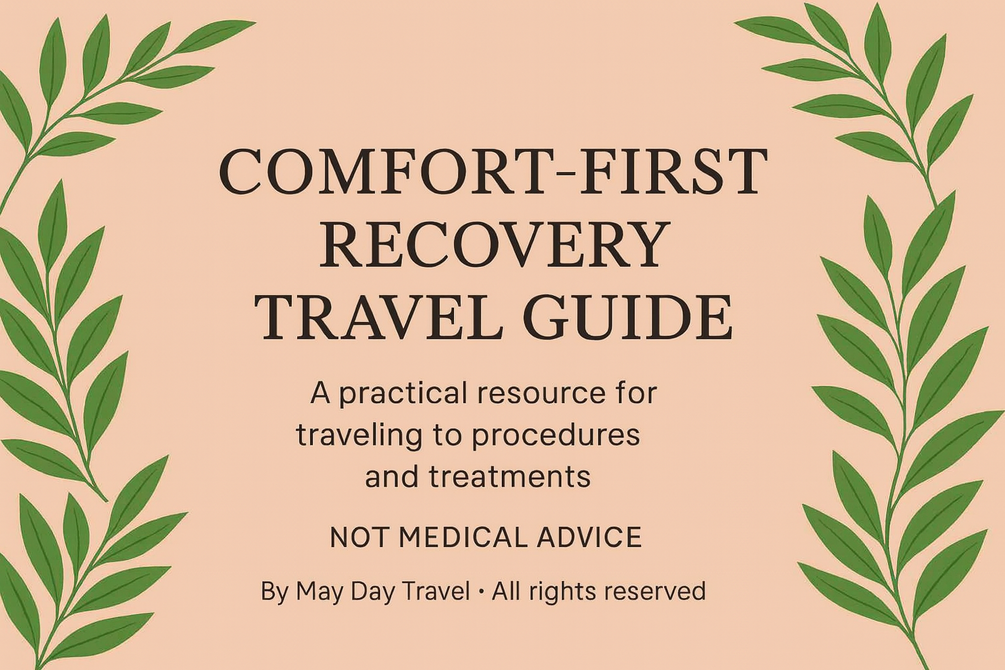 Comfort-First Recovery Travel Guide