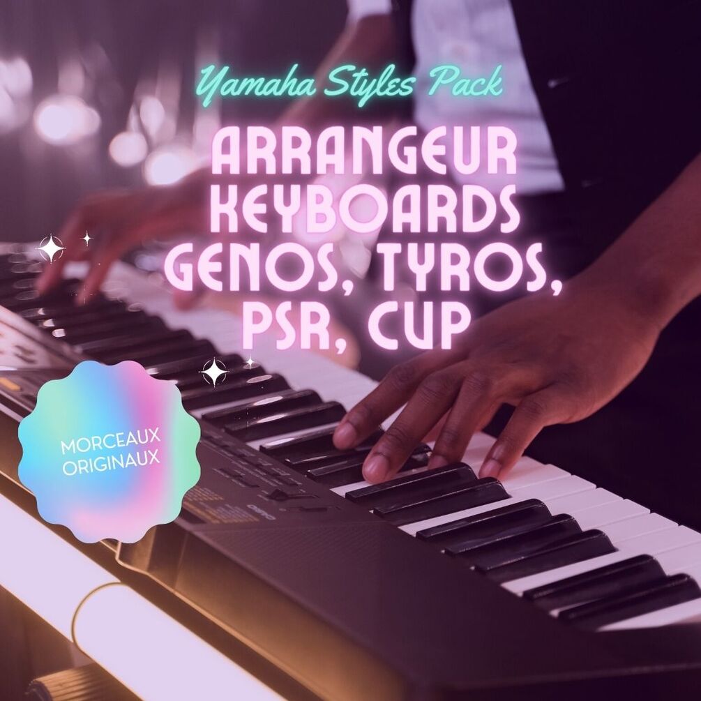 Yamaha Song Styles Clavier Arrangeur Yamaha Genos, Tyros, Psr, Cvp