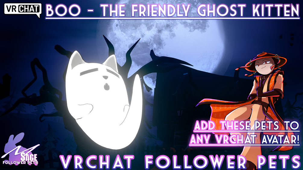 Boo - The Ghost Kitten of Tara - Follower Pets v5.0+ [SKIN 1] [QUEST ...