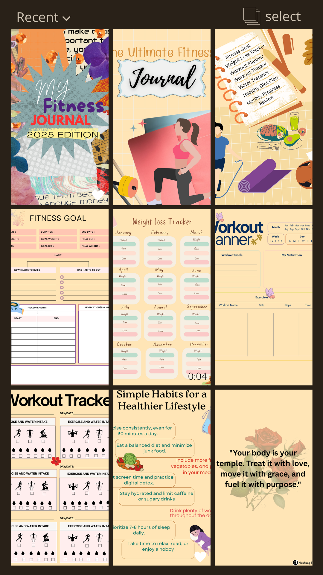 Daily Fit Planner: Your Ultimate Fitness Journal for Tracking Workouts ...
