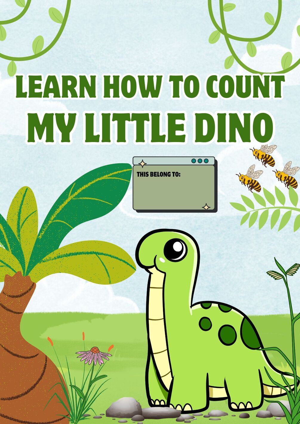 Learn how to Count! My Little Dino