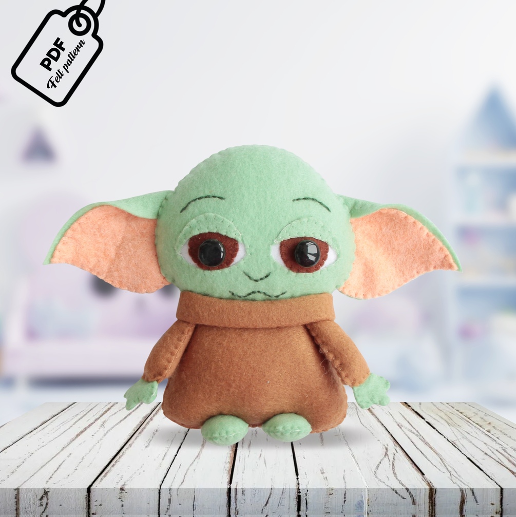 Felt Yoda pattern