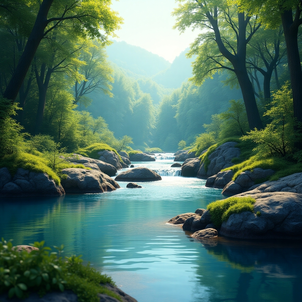 🌿 Mesmerizing Abstract Expression Images of Nature 🎨