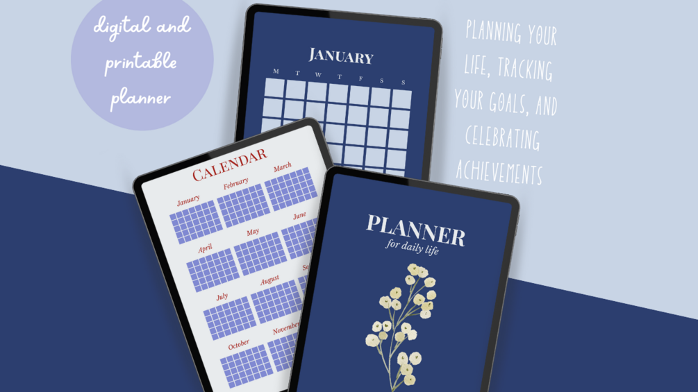 Simple Life Planner - Monthly, Weekly & Daily Templates