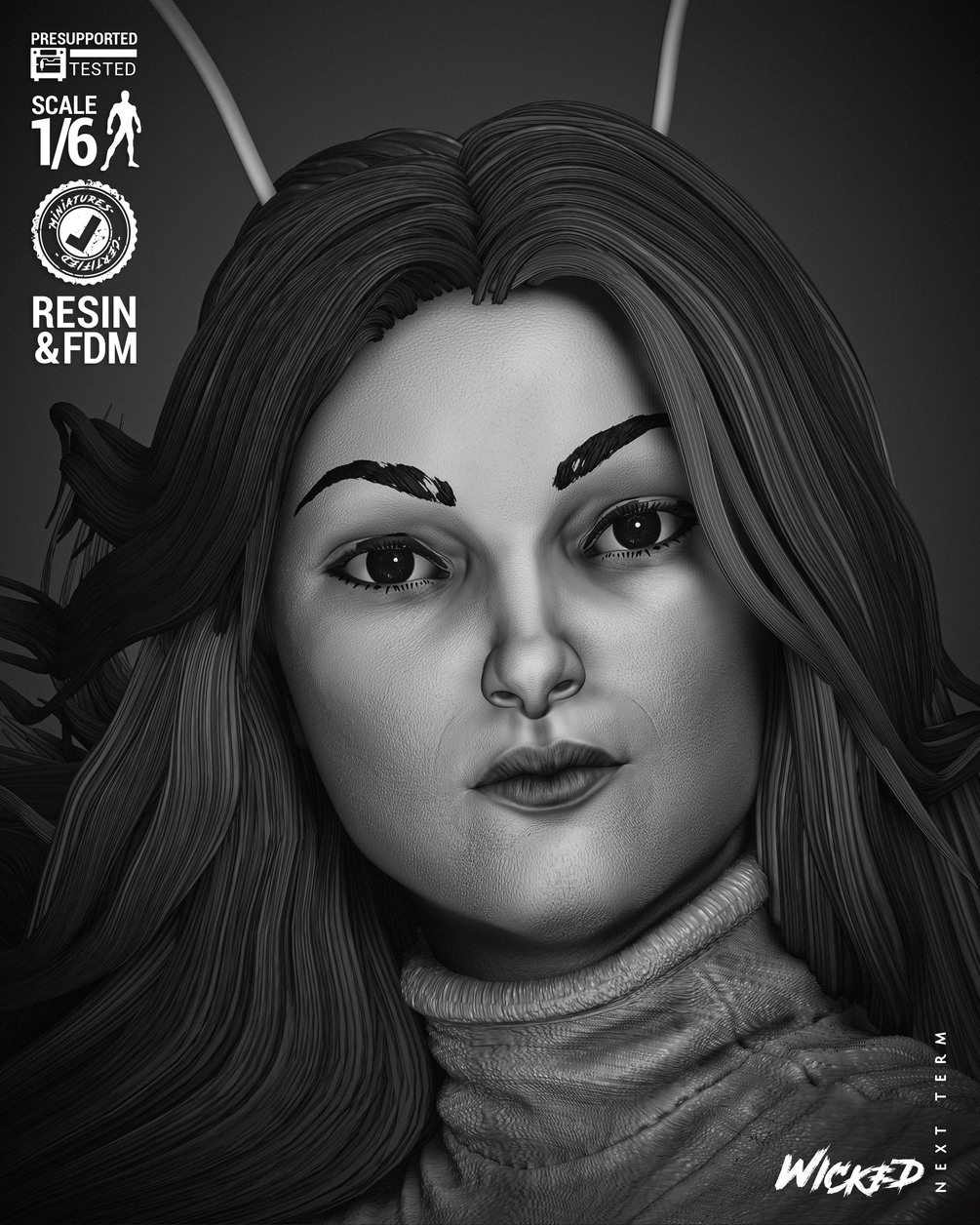 Wicked Marvel Mantis Comic Version Sculpture: Tested and ready for 3D ...