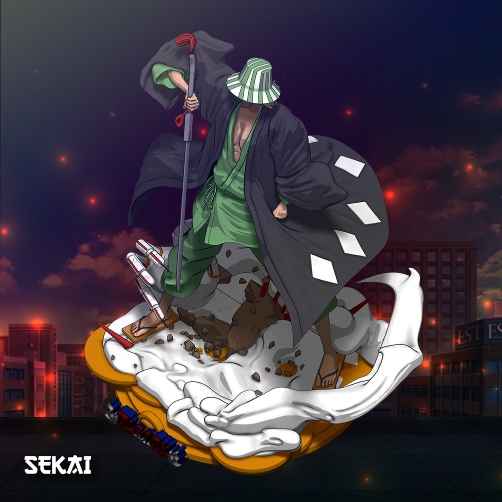 Kisuke Sculpture and Bust - Sekai 3D Models - Tested and Ready for 3D ...