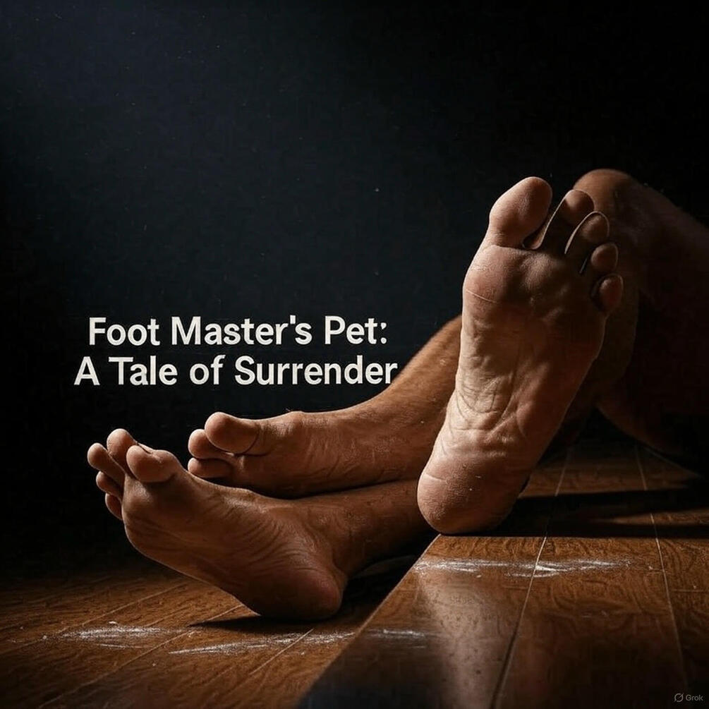 Foot Master's Pet: A Tale of Surrender
