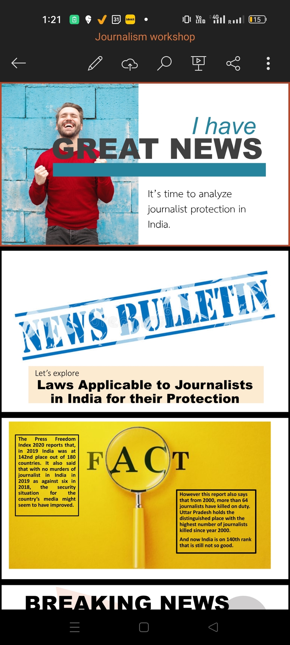 Rights of journalists in India