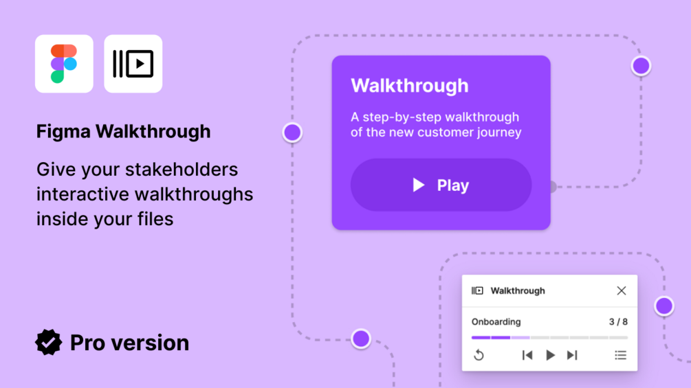 Figma Walkthrough Widget