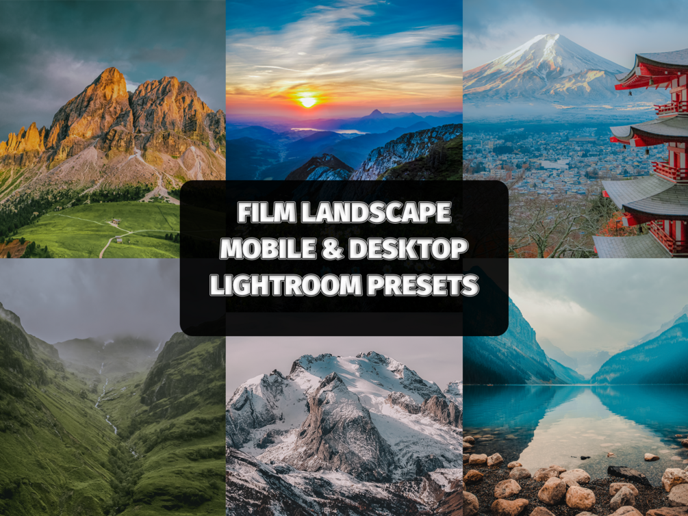 Film Landscape - 7 Lightroom Presets