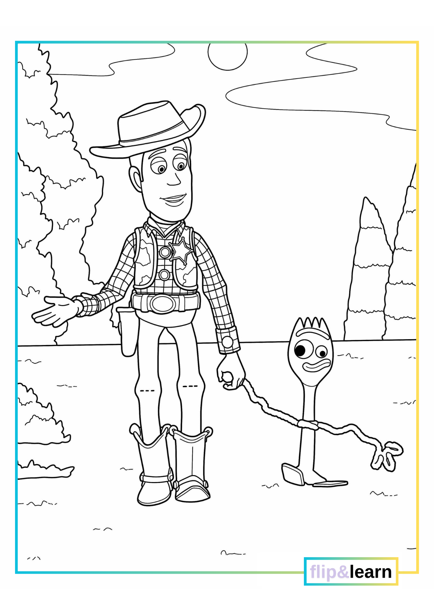 Toy Story Coloring Pages