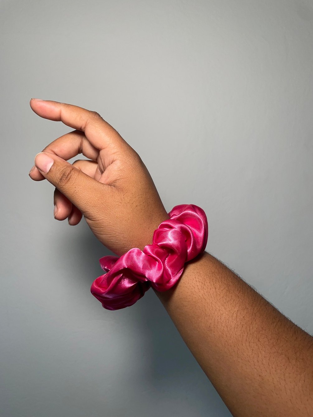 Clover Pink Scrunchie