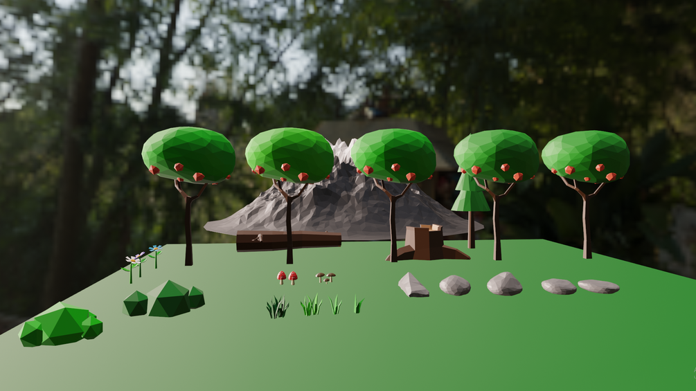 Low poly environment