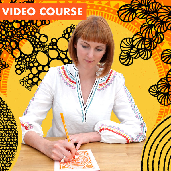 Art For Self Care: 3 Course Bundle