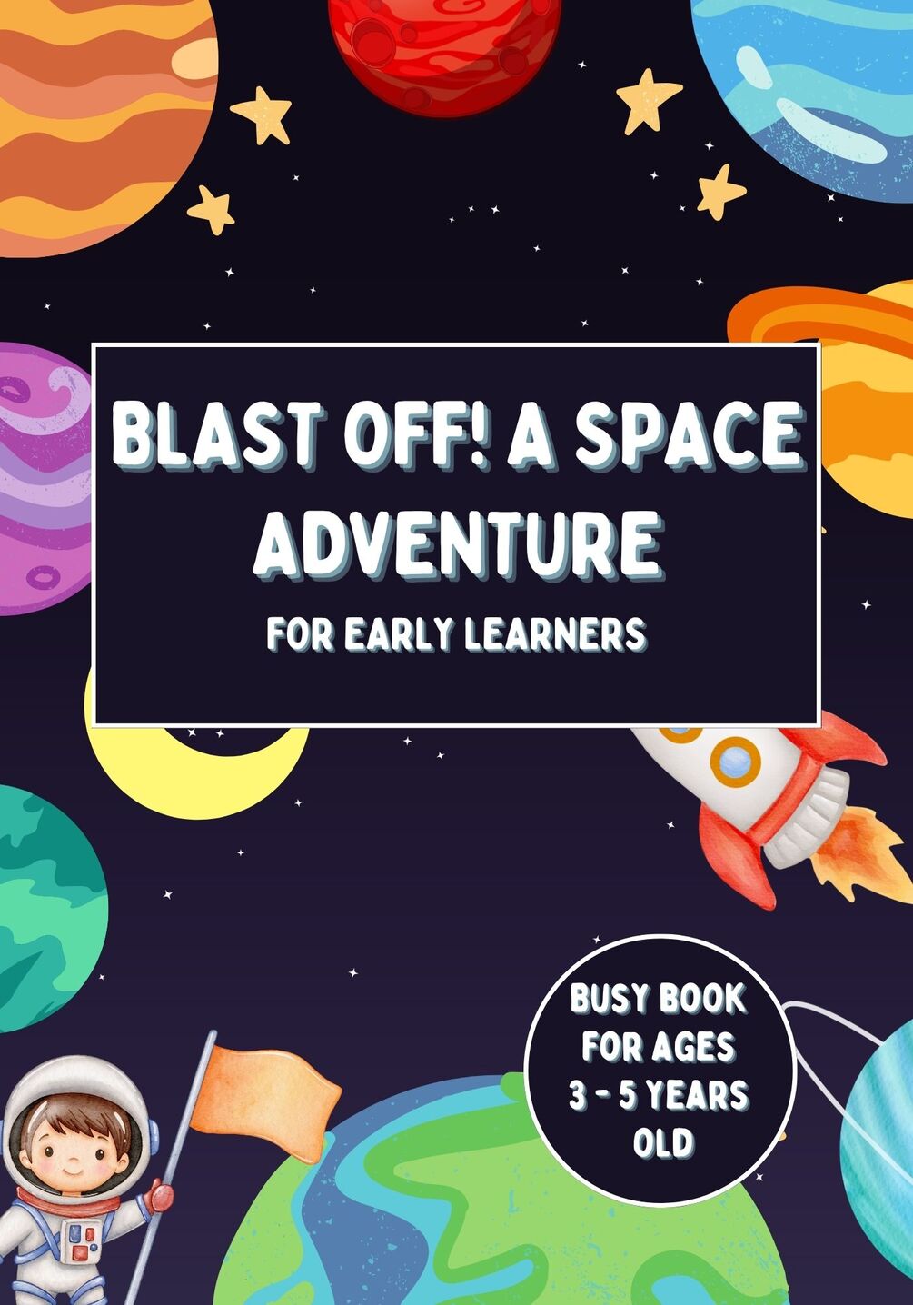Blast Off! A Space Adventure for Early Learners | Digital Download
