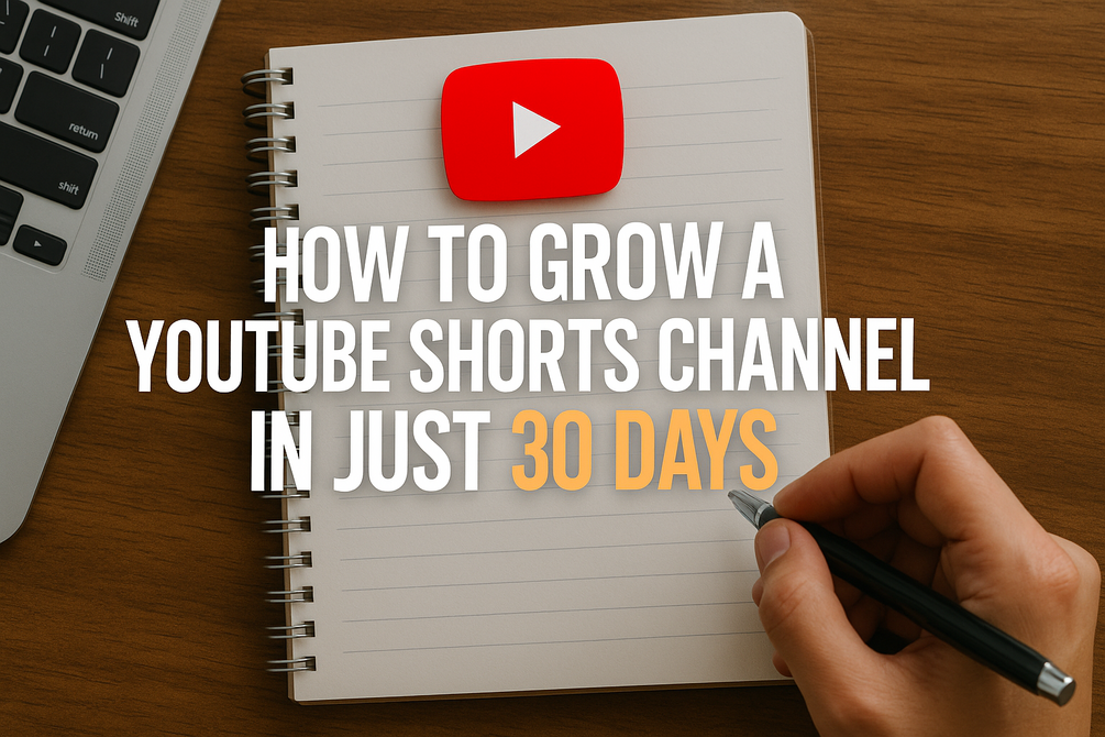 Grow a YouTube Shorts Channel in Just 30 Days