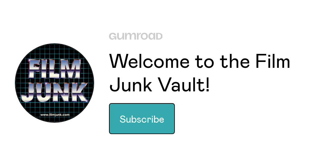 Welcome to the Film Junk Vault!