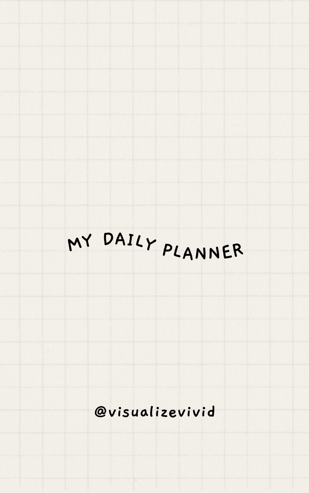 Daily Planner by Visualize Vivid