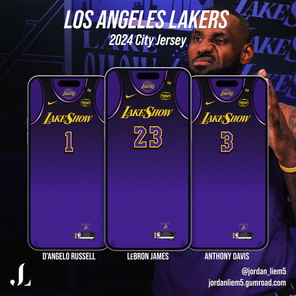 Los Angeles Lakers 2024 City Jersey