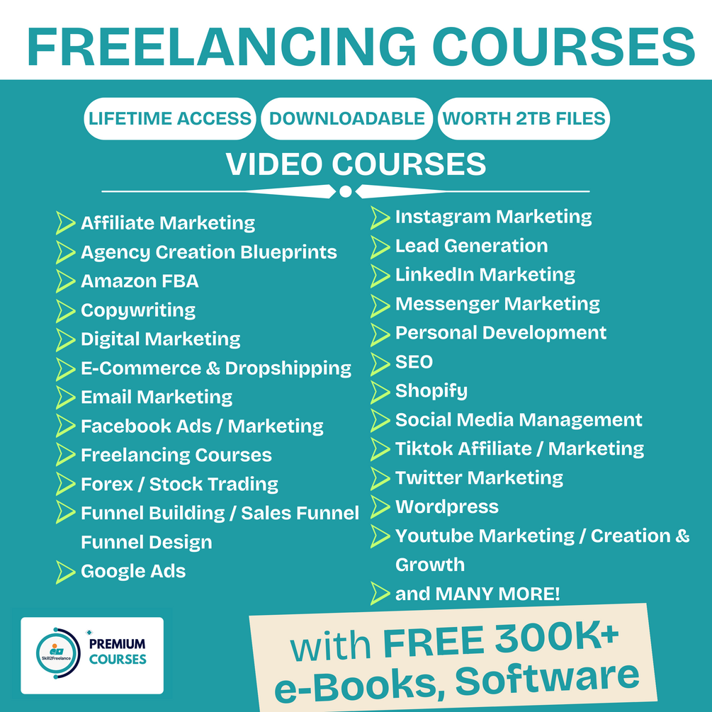 Premium Freelancing Courses - ALL-IN BUNDLE