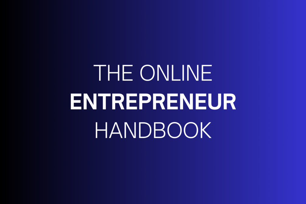 THE ONLINE ENTREPRENEUR HANDBOOK