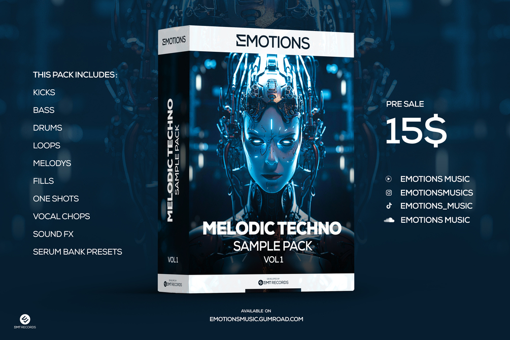 Emotions Melodic Techno Sample Pack Vol 1