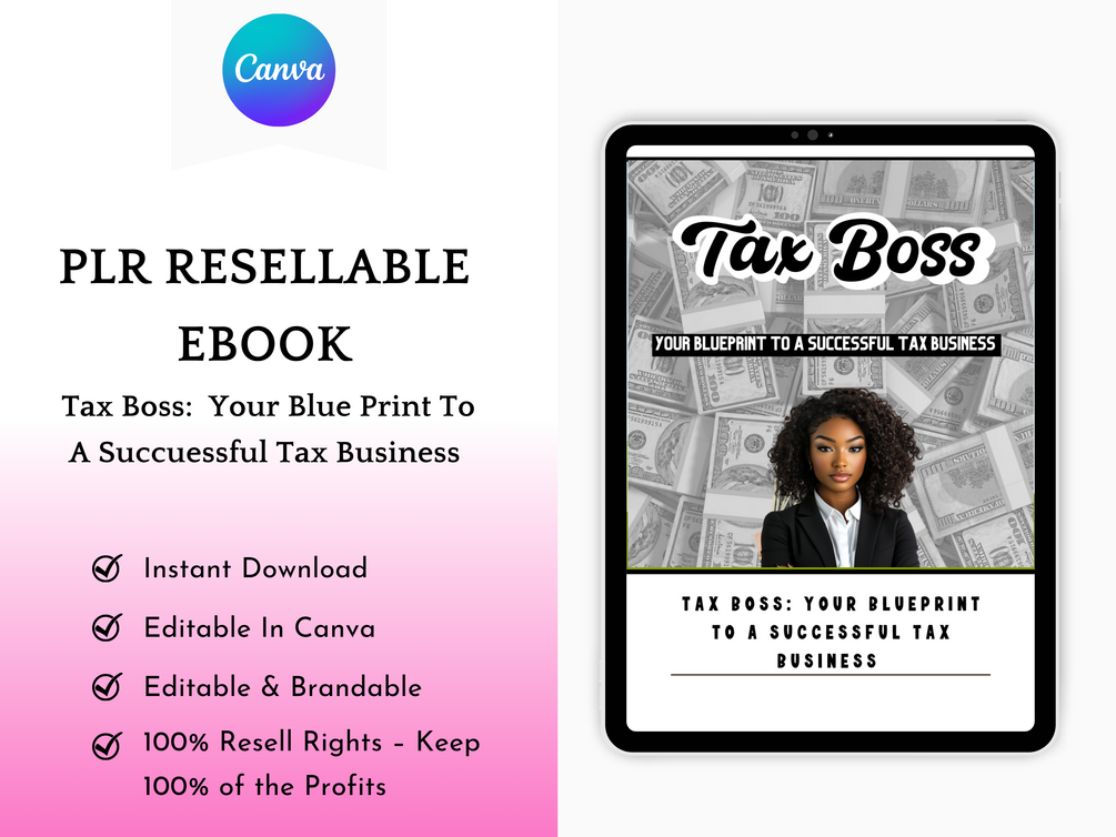Tax Boss: Your Blueprint To A Successful Tax Business 📦💰 (Resellable ...