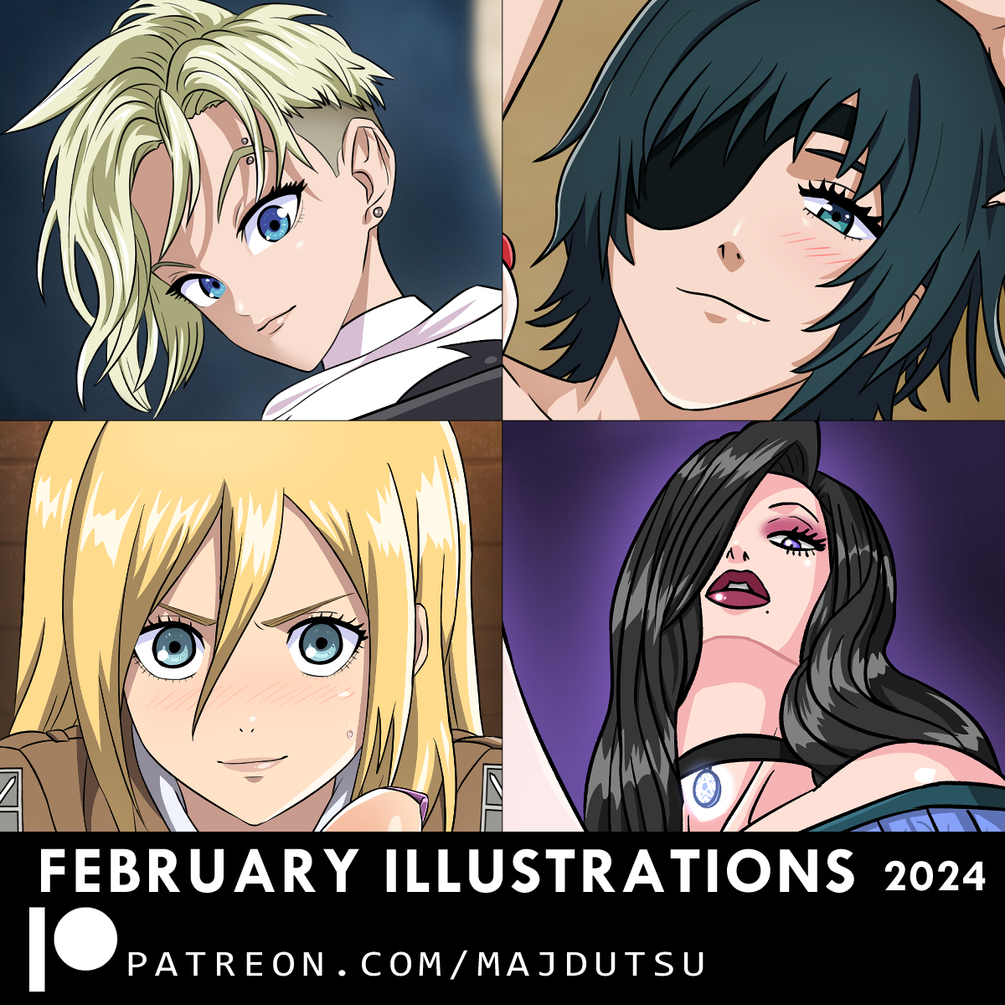 FEBRUARY ILLUSTRATIONS 2024