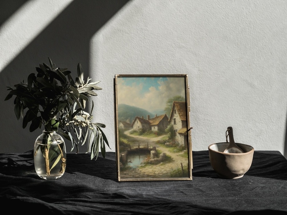 Vintage Scenery Arts for Home Decor - Over 100+ Digital Prints