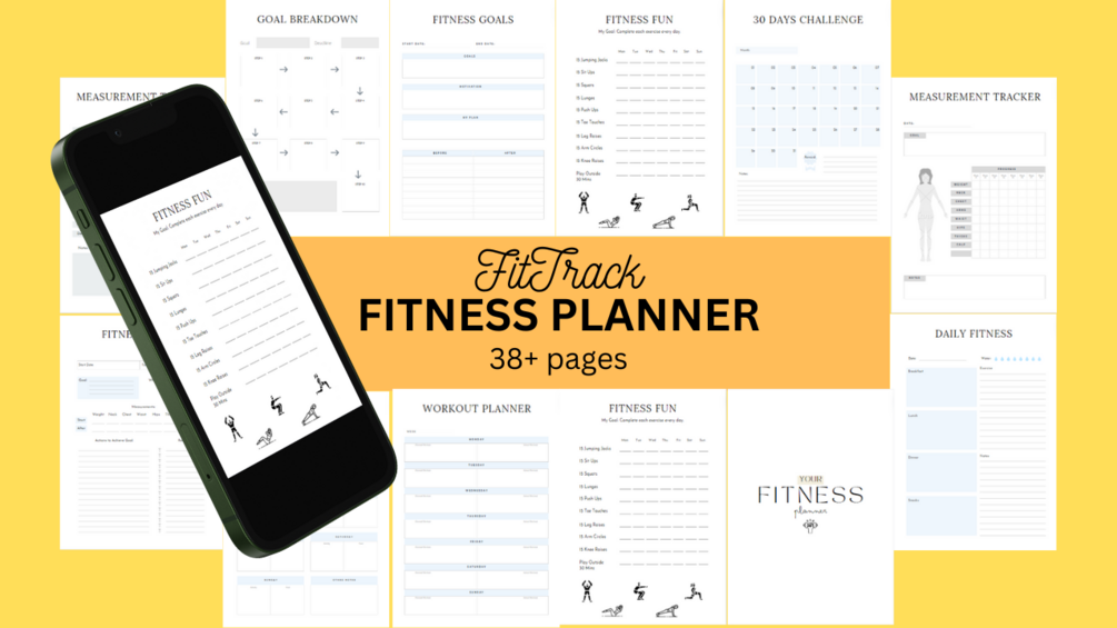 FitTrack: Your Personalized Digital Fitness Planner for Achieving Your ...