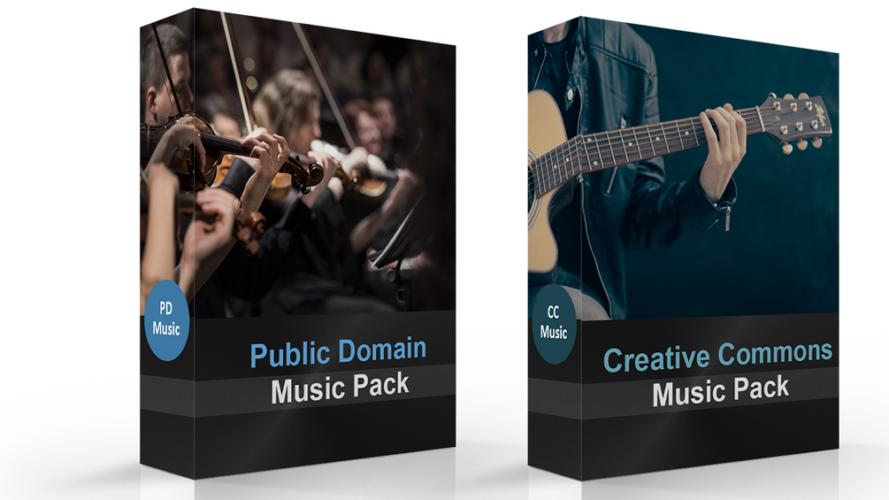 Creative Commons & Public Domain Music Combo Pack
