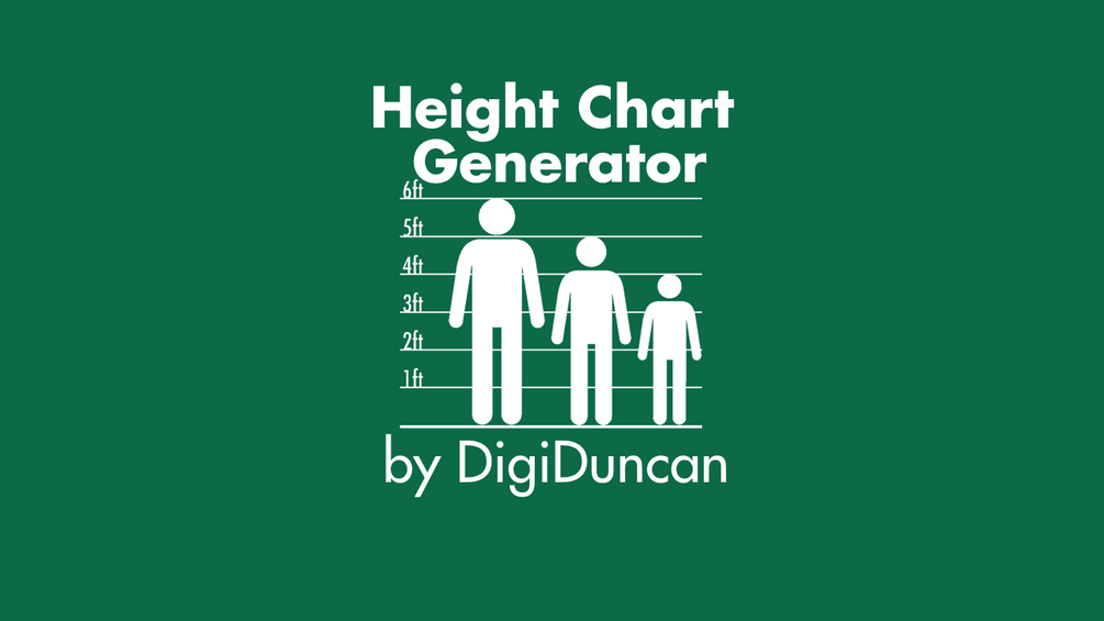 Height Chart Generator