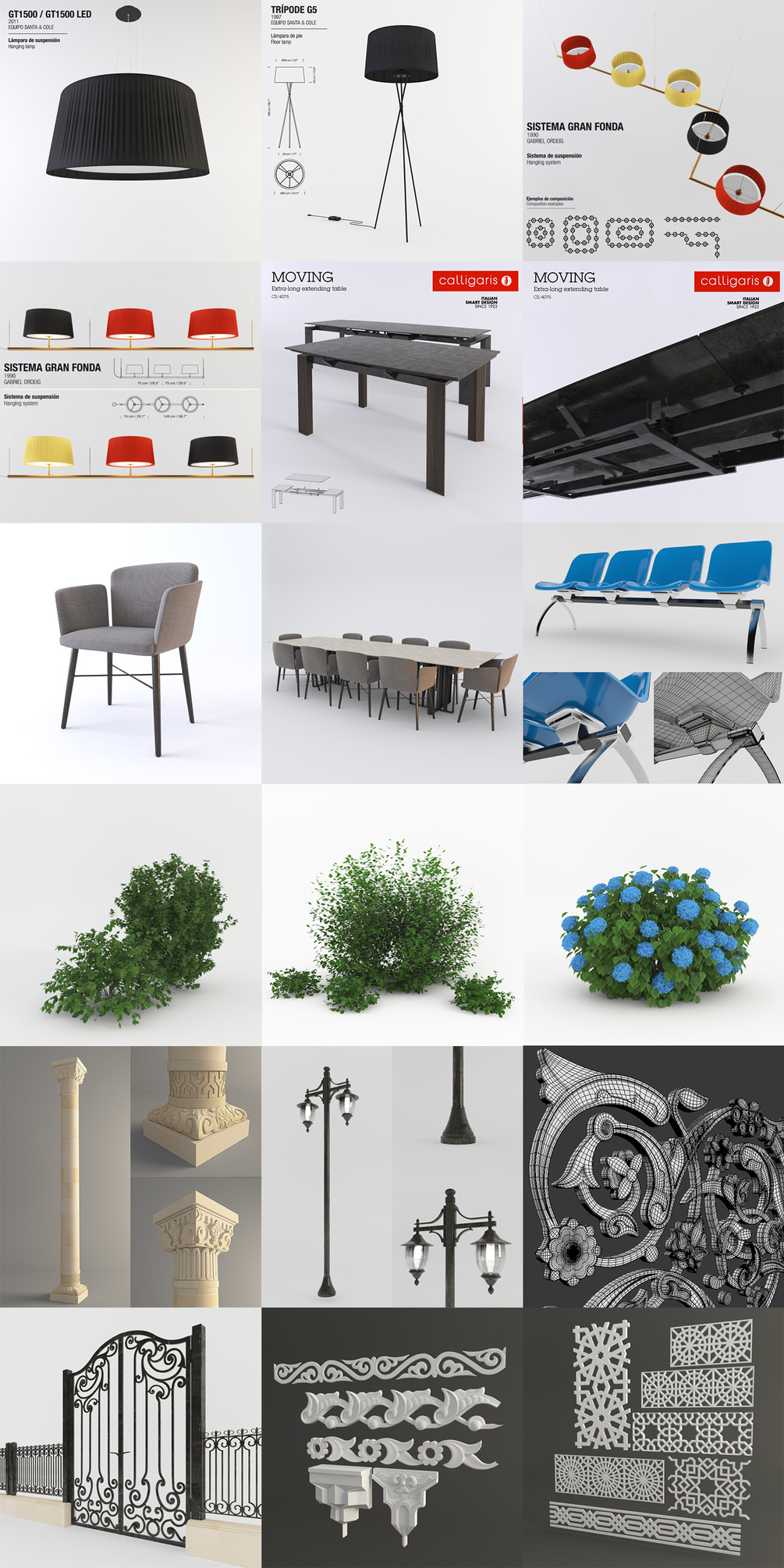 15HQ Free 3D Models Pack