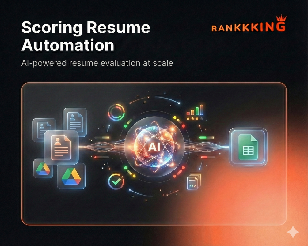 Scoring Resume Automation
