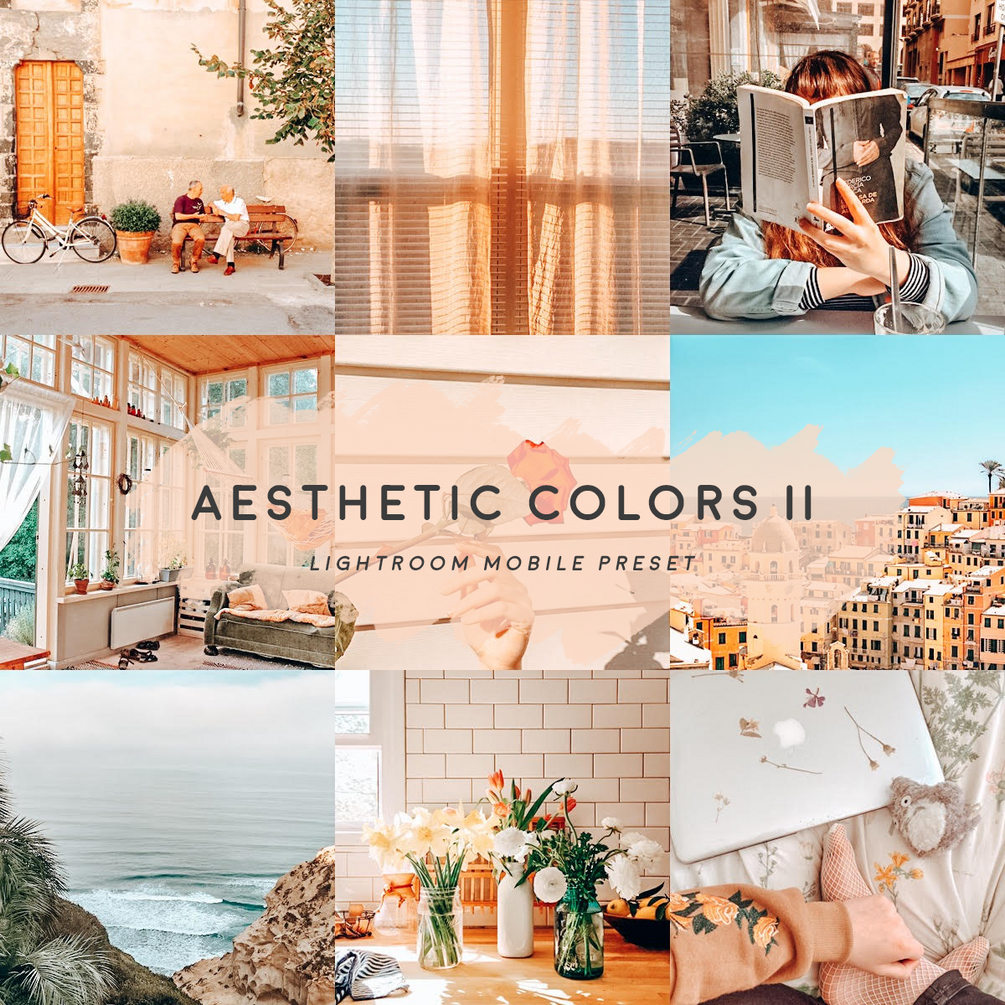 Aesthetic Colors II: Lightroom Mobile Preset by @thaifurtado