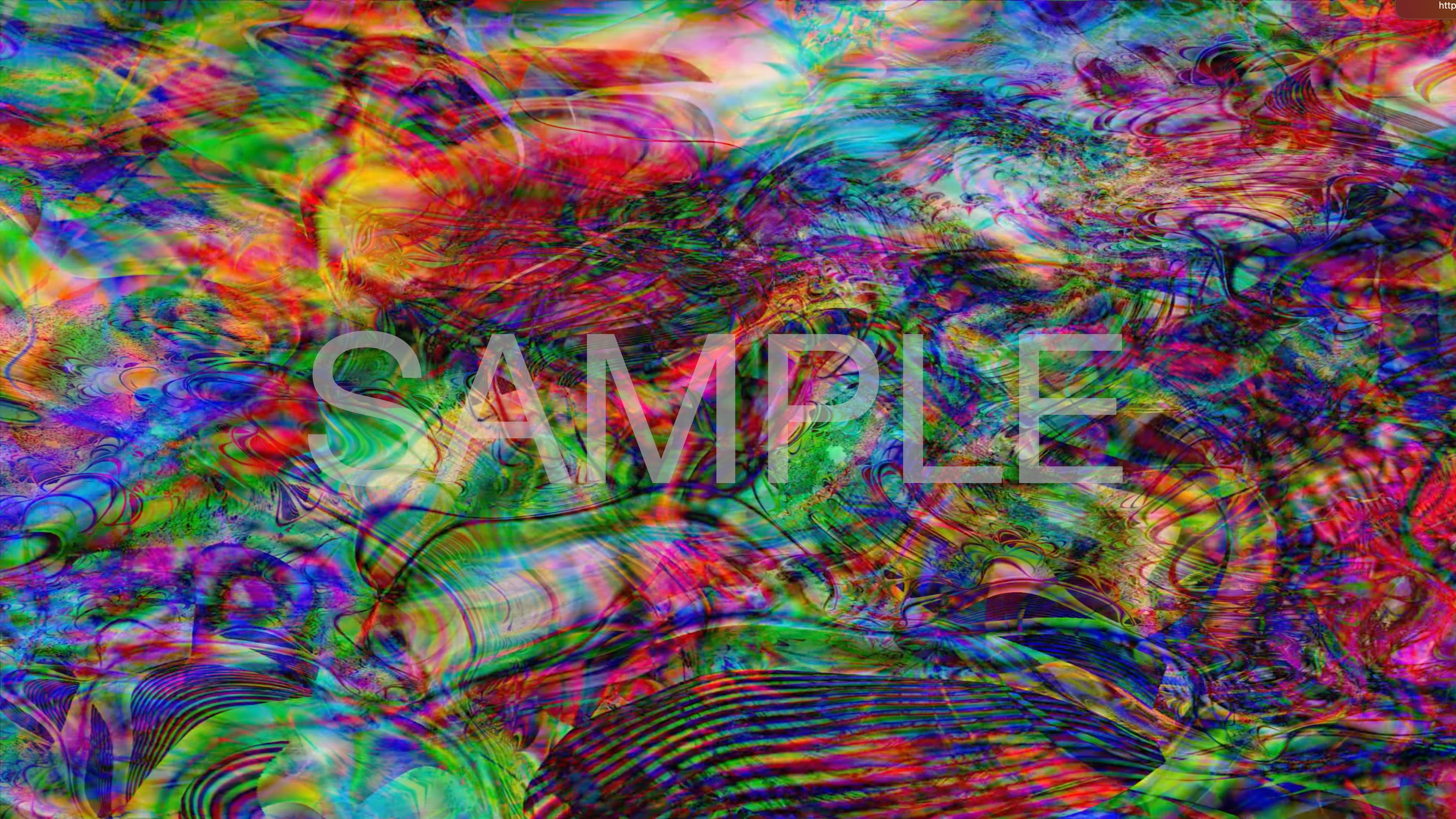 5 Pack Multi Purpose 4K Digital Art #24 - Psychedelic printable art for ...