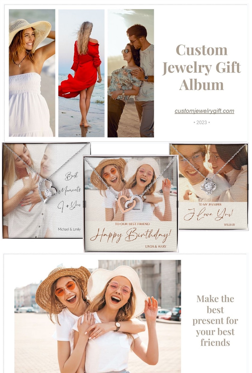 Custom Jewellry Gift Album